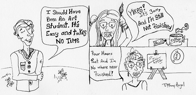 Art is not the easy way out – in college or life – The Lion's Roar